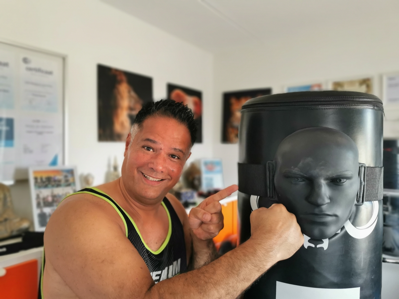 Grappling dummy & punching face target dummies - Dutch Unlimited